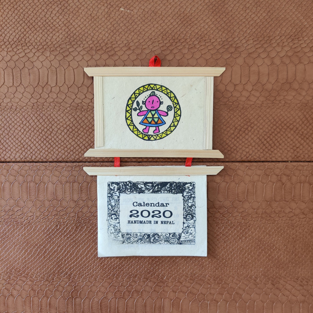 Wooden Hanging Calendar – Lil Sherpa Jewelry